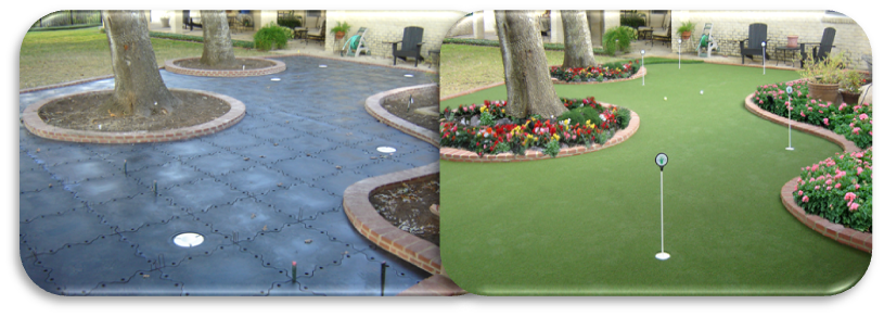 Custom Indoor Putting Greens