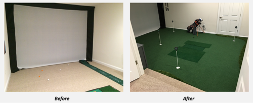 Golf Rooms: The Ultimate Golf Man Cave