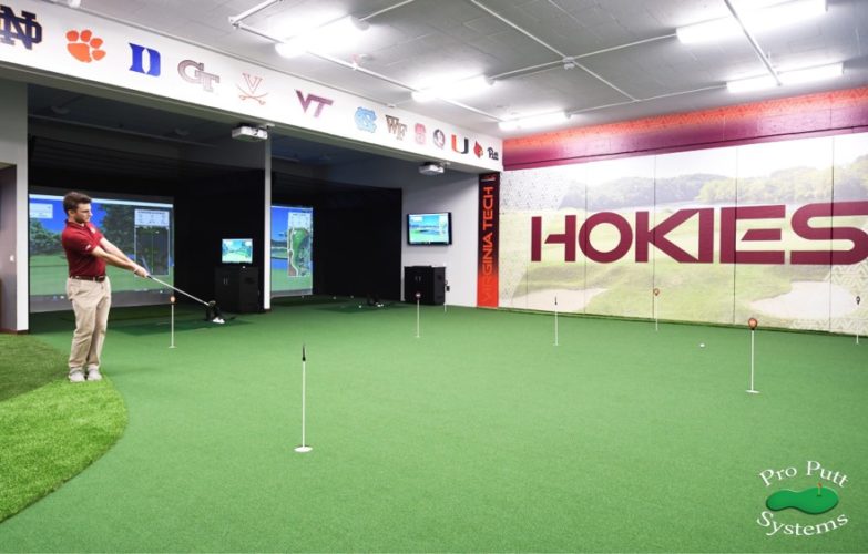 College Indoor Golf Facilities Now a Necessity