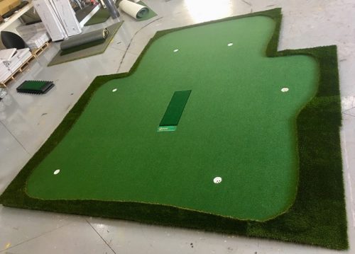Custom Simulator Flooring - Integrated Golf Hitting Mat | Pro Putt Systems