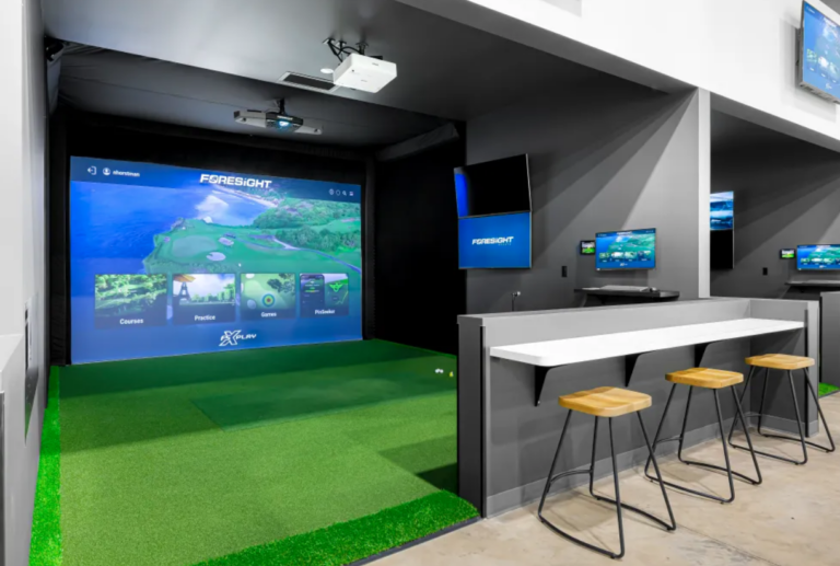 Custom Simulator Flooring - Integrated Golf Hitting Mat | Pro Putt Systems