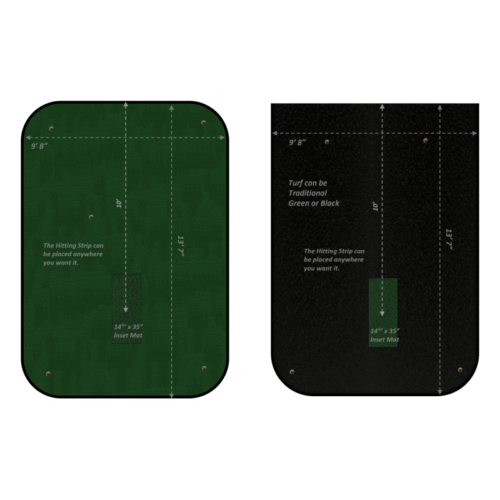 Standard Golf Sim Greens - 6 Sizes - Pro Putt Systems