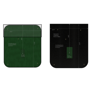 Standard Golf Sim Greens - 6 Sizes - Pro Putt Systems