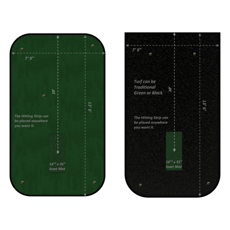 Standard Golf Sim Greens - 6 Sizes - Pro Putt Systems